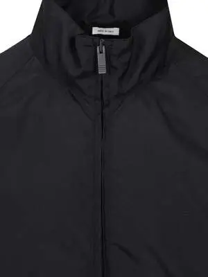 Thom Browne Zip Front Raglan Track Jacket With Four Bar Detail