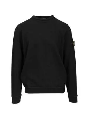 Stone Island Sweatshirt In Malfilé Cotton