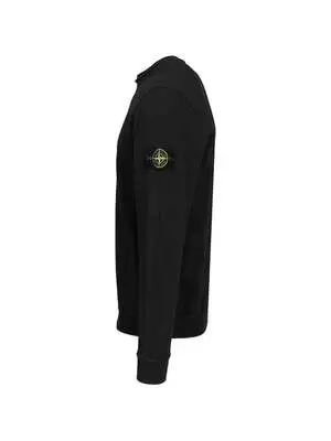 Stone Island Sweatshirt In Malfilé Cotton
