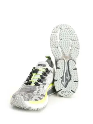 Off-White Be Right Back" Knit Sneakers - Gray