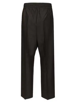 Fear Of God Virgin Wool Wide Leg Trousers - Gray