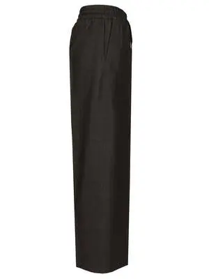 Fear Of God Virgin Wool Wide Leg Trousers - Gray