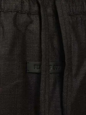 Fear Of God Virgin Wool Wide Leg Trousers - Gray