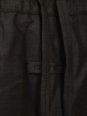 Fear Of God Virgin Wool Wide Leg Trousers - Gray