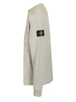 Stone Island Grey Melange Sweatshirt