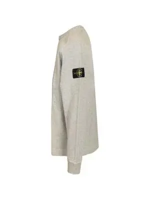Stone Island Grey Melange Sweatshirt