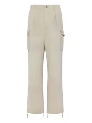 MAISON MARGIELA Cotton Blend Cargo Trousers