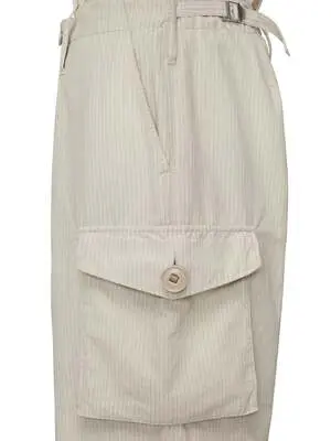 MAISON MARGIELA Cotton Blend Cargo Trousers