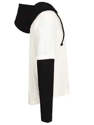 Jacquemus Double-layer Baseball T-shirt With Hood