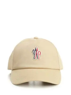 Moncler Moncler Grenoble Men Baseball Cap Cream
