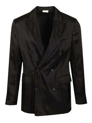 Dries Van Noten Double-breasted Peak Lapel Jacket