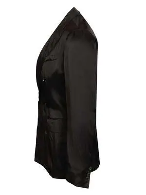 Dries Van Noten Double-breasted Peak Lapel Jacket