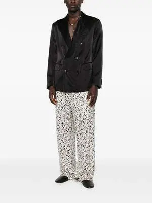 Dries Van Noten Double-breasted Peak Lapel Jacket