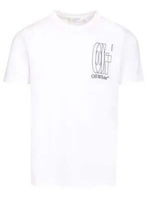 Off-White Outline Double Arrow Slim T-shirt - White