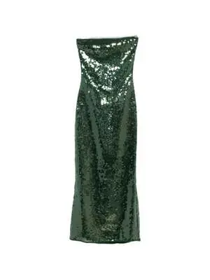 Oseree Sequins Midi Dress