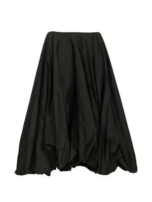 Balenciaga Technical Taffeta Ballon Skirt - Black