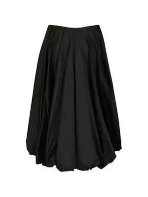 Balenciaga Technical Taffeta Ballon Skirt - Black