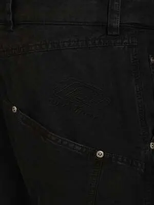 Off-White Denim Cargo Jeans Wide Leg