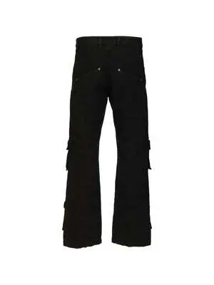 Off-White Denim Cargo Jeans Wide Leg