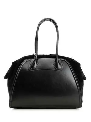 VIVIENNE WESTWOOD Shirley Leather Bag - Black