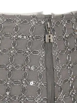 ROTATE BY BIRGER CHRISTENSEN Beaded Mini Skirt