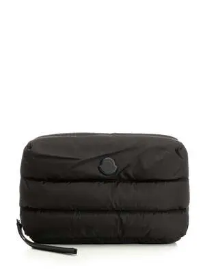 Moncler Caradoc Quilted Beauty Case - Black