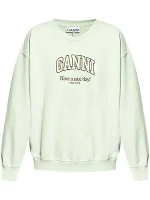 GANNI Sweatshirt With Print