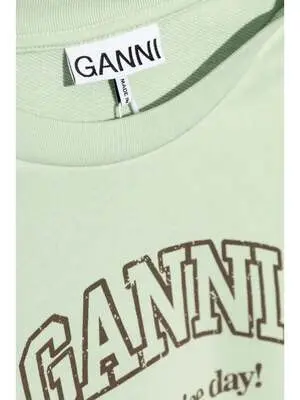 GANNI Sweatshirt With Print