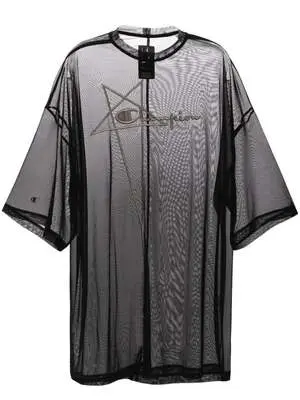 Rick Owens Tommy Mesh T-shirt - Black