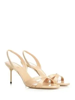 Paris Texas Lidia Patent Leather Slingback Sandals