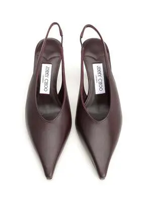 JIMMY CHOO Isa 80 Slingback Heels - Multicolor
