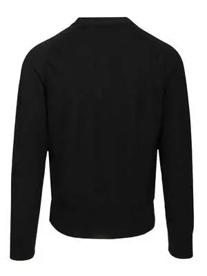 AMI Paris V-neck Wool Cardigan