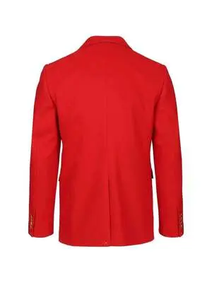 Celine Tailored Blazer In Lined Wool Flannel