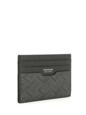 FERRAGAMO Monogram Card Holder