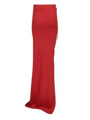 Moncler Maxi Skirt With Adjustable Slit