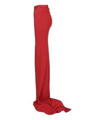 Moncler Maxi Skirt With Adjustable Slit