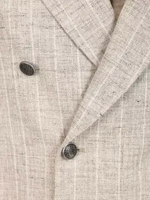 Tagliatore Double-breasted Pinstriped Blazer