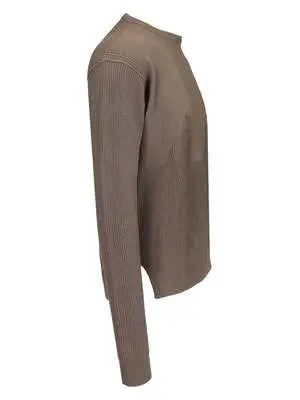 Rick Owens Crew Neck Wool Sweater