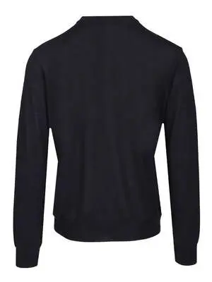 Versace Medusa Sweater In Wool, Silk And Cashmere