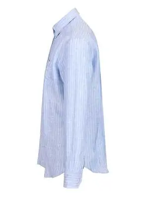 Etro Striped Linen Shirt