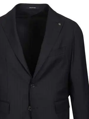 Tagliatore Montecarlo Pinstriped Suit