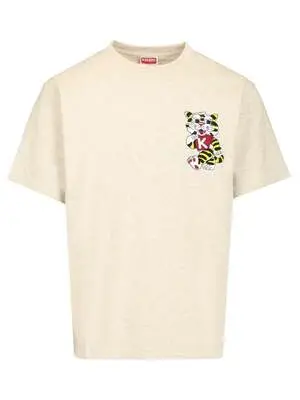 Kenzo Oversized Wild Tiger' T-shirt - Gray