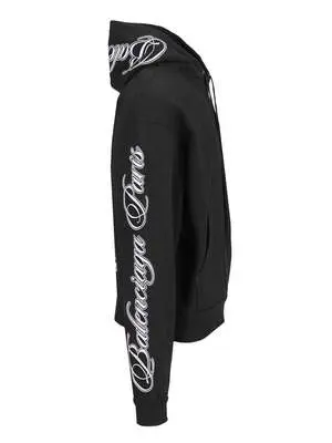 Balenciaga Cursive Oversized Hoodie