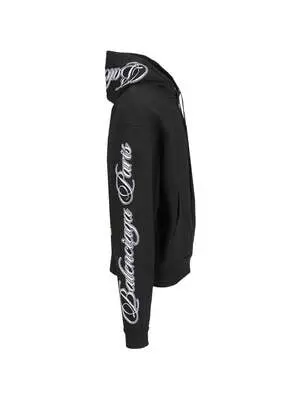 Balenciaga Cursive Oversized Hoodie