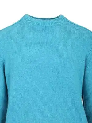 Burberry Cashmere Blend Pullover With Equestrian Knight Design