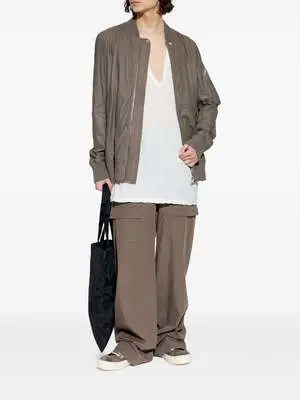 Rick Owens Aviator Leather Jacket