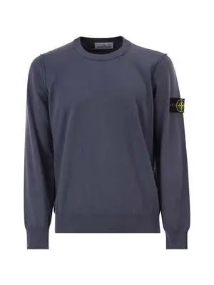 Stone Island Sweater In Organic Cotton