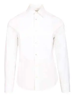 Burberry Slim-fit Cotton Tuxedo Shirt - White