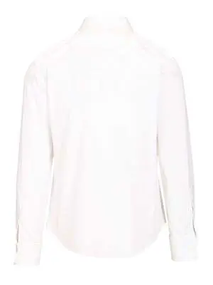 Burberry Slim-fit Cotton Tuxedo Shirt - White