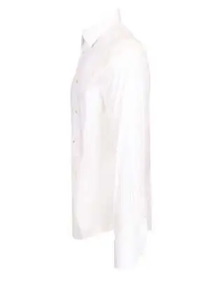 Burberry Slim-fit Cotton Tuxedo Shirt - White